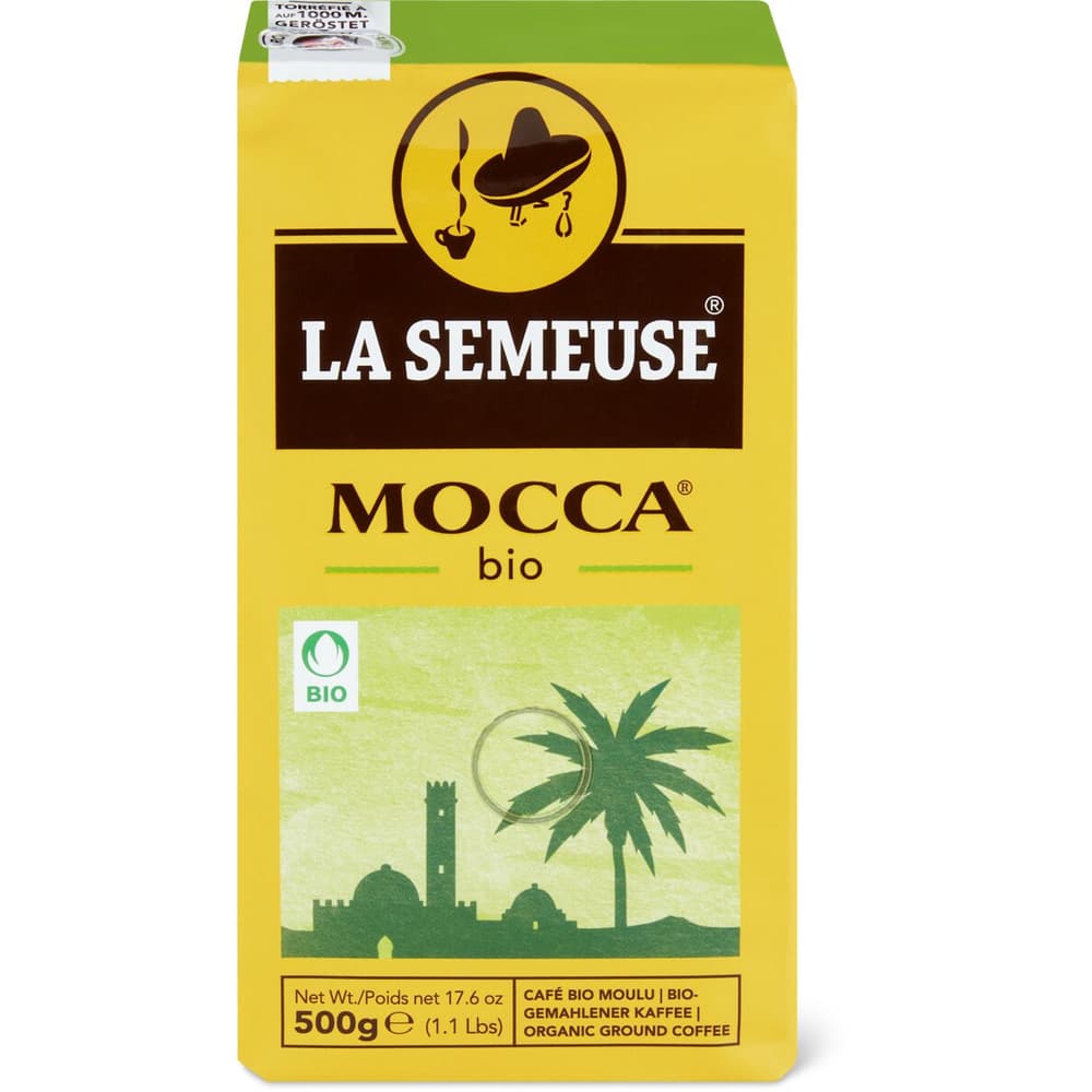 La Semeuse Bio · organic ground coffee · mocca • Migros