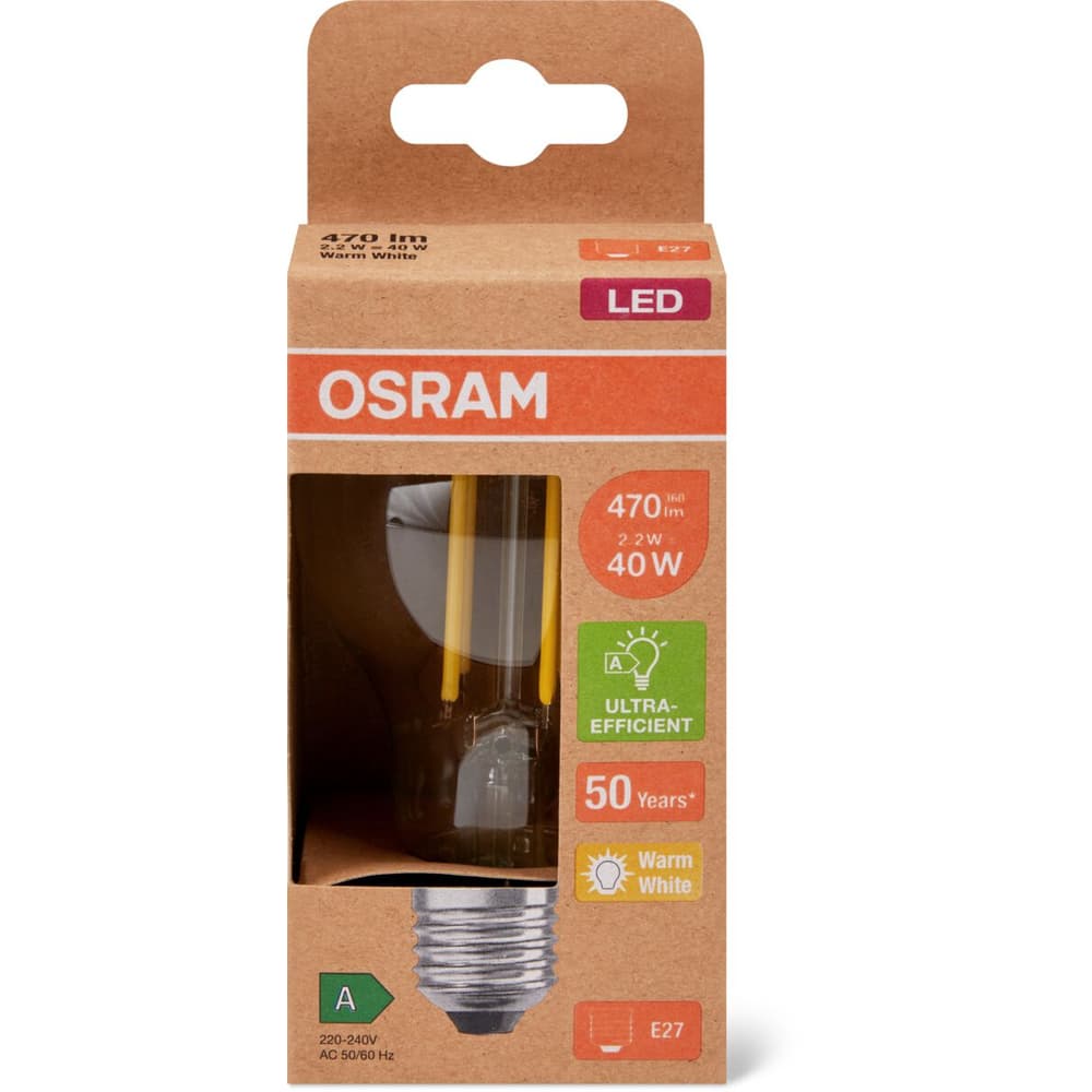Osram · OSRAM LED A40 CL E27 • Migros
