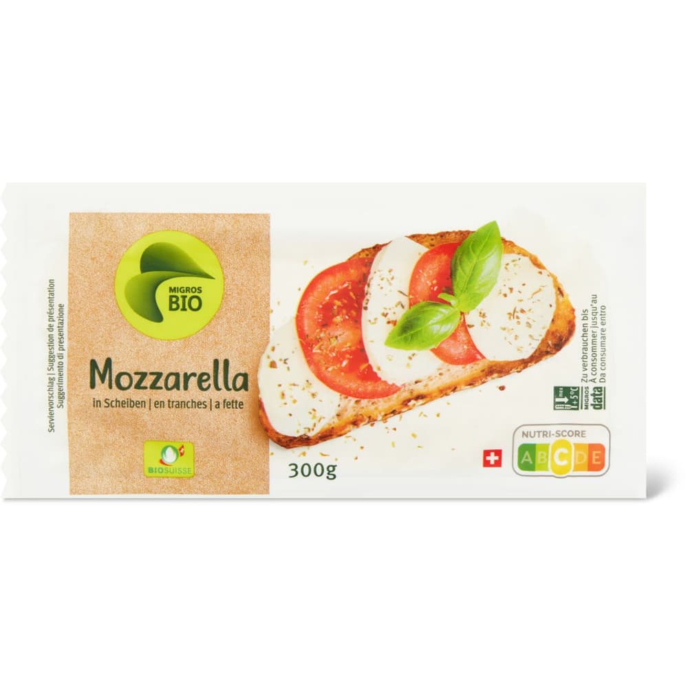 Migros Bio · Mozzarella · sliced • Migros Online