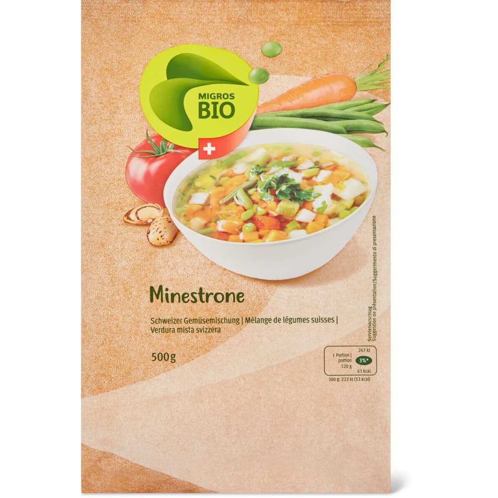 Migros Bio · Schweizer Gemüsemischung · Minestrone • Migros Online