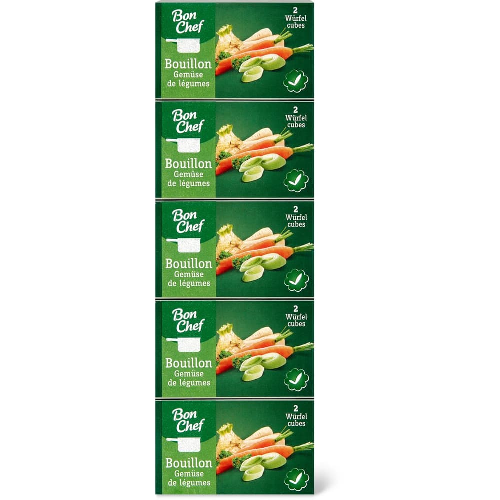 Bon Chef · Gemüsebouillon Würfel · Rein pflanzlich • Migros