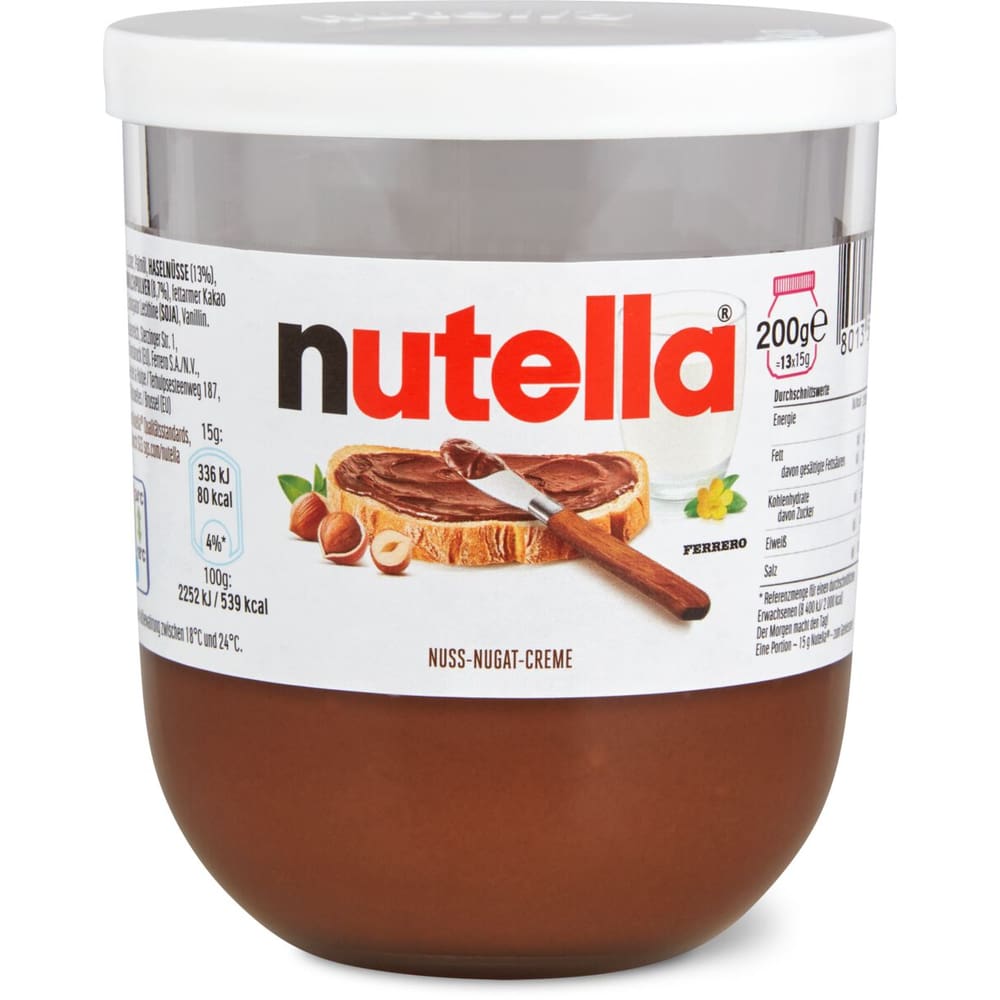 Nutella · Haselnuss-Nougat-Crème • Migros