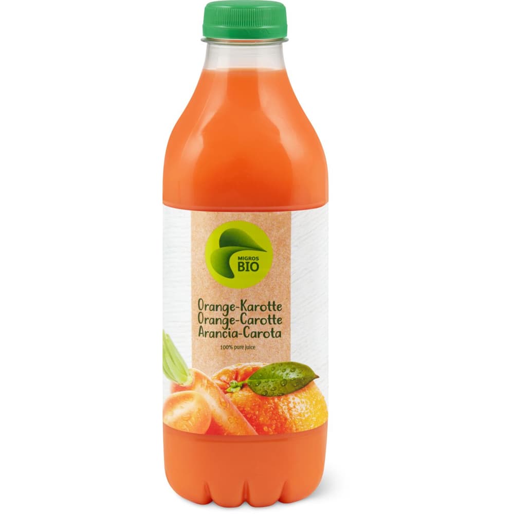 Migros Bio · Jus d'orange-carotte • Migros
