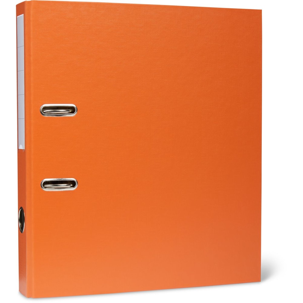 Achat Papeteria · Classeur A4 · PP 4CM ORANGE - Mécanisme à 2 anneaux ...