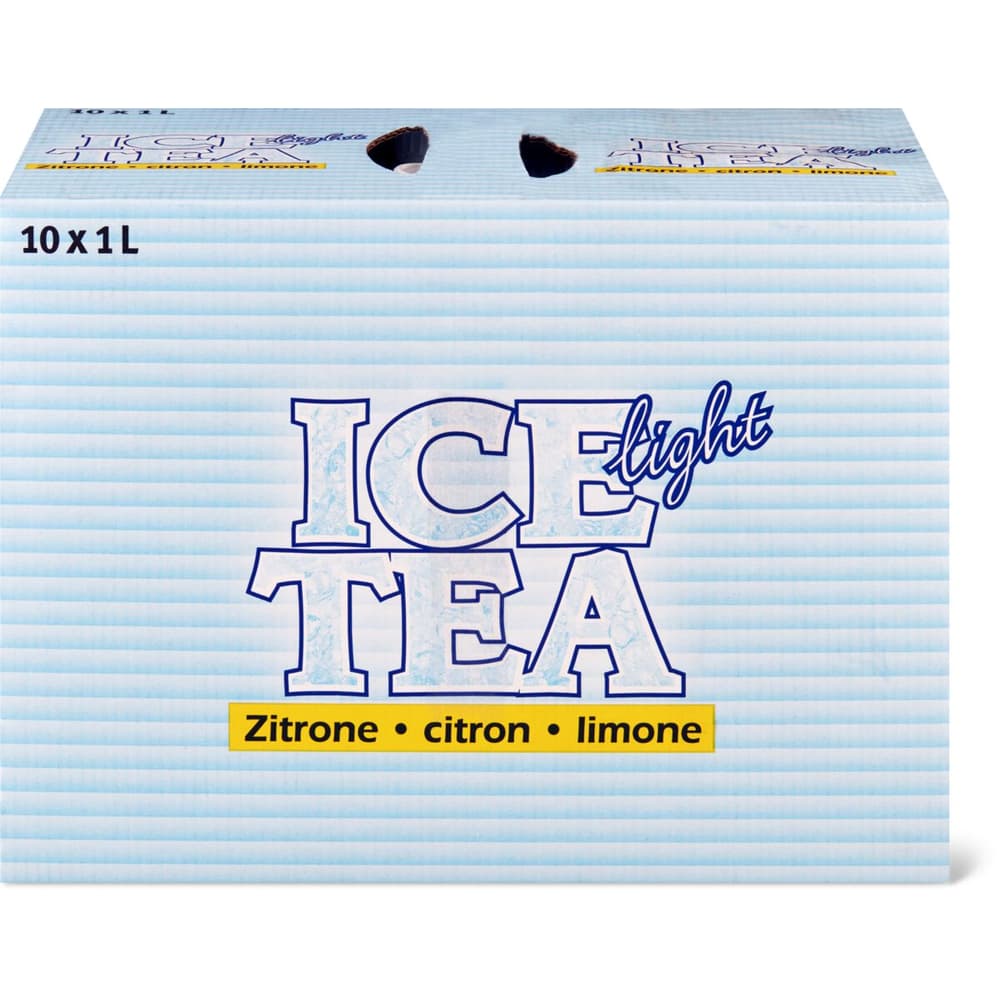 Ice Tea · Eistee · Zitrone - Light • Migros