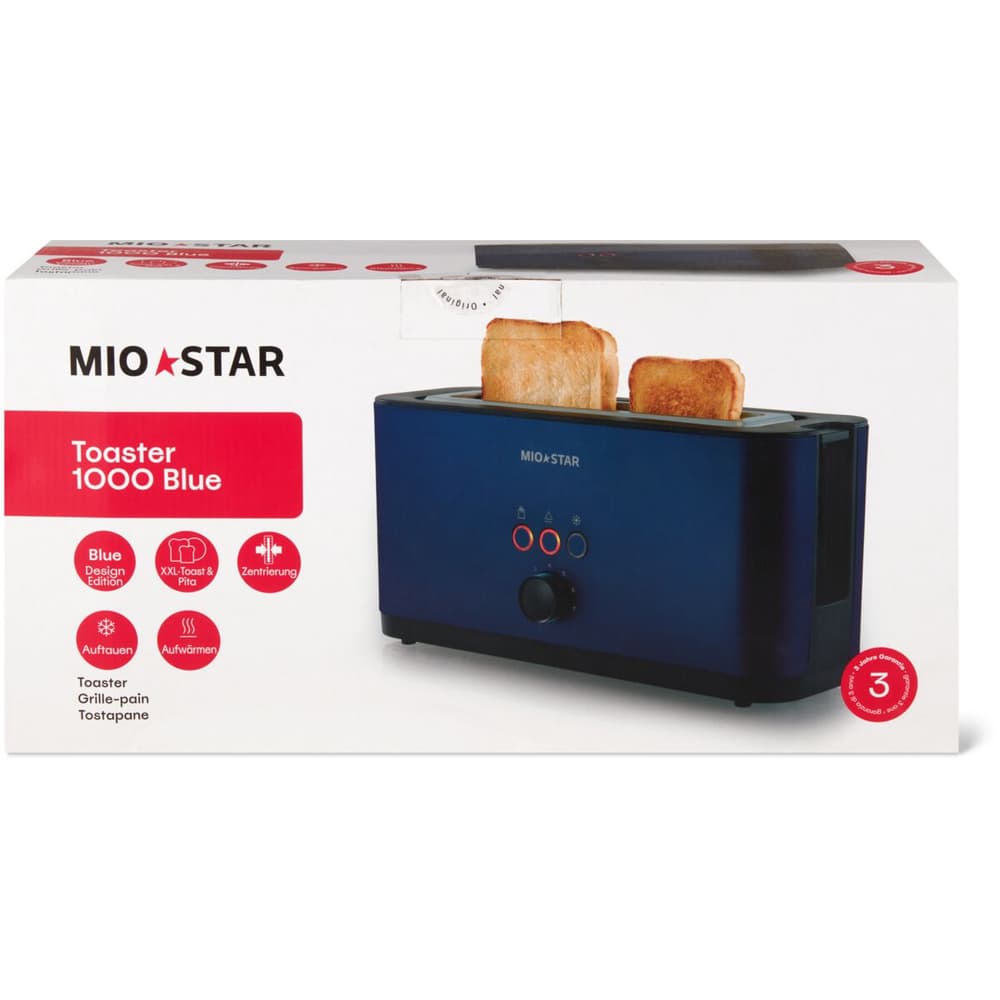 Mio Star 1000 Blue · Toaster · Blue • Migros