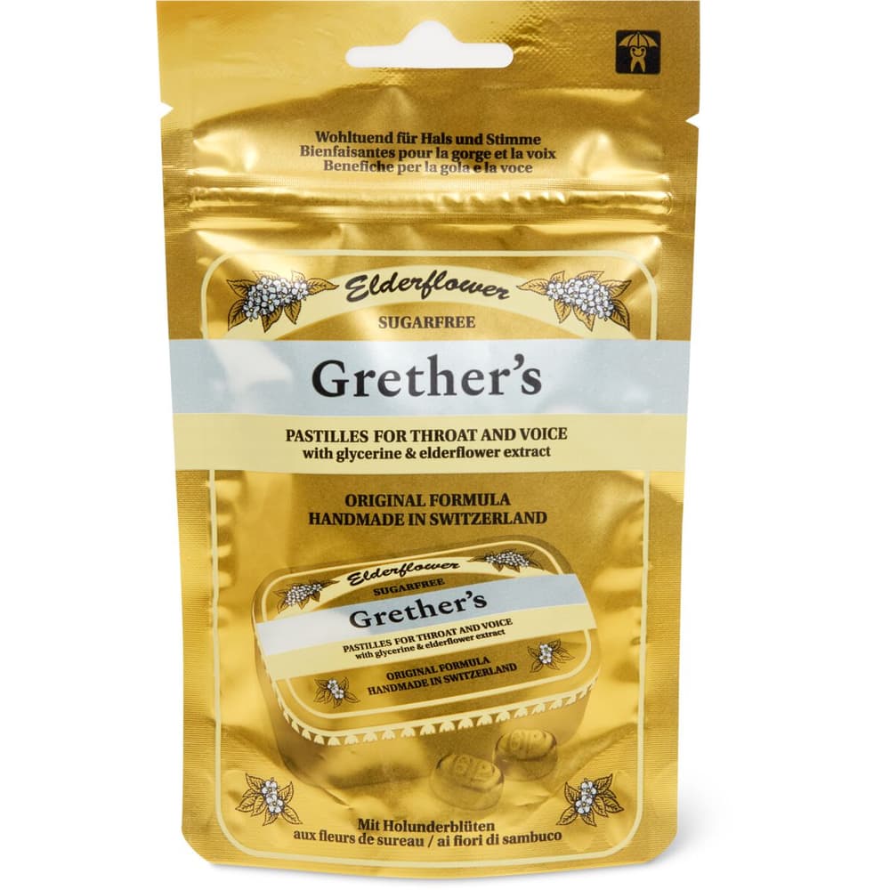 Grether's Pastillen Elderflower • Migros