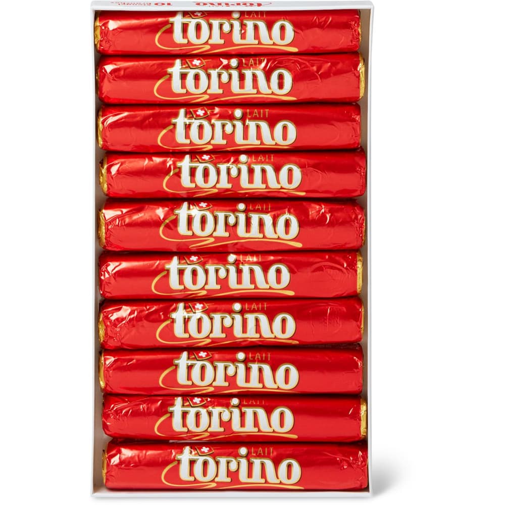 Torino · Milk chocolate sticks · with praline filling • Migros