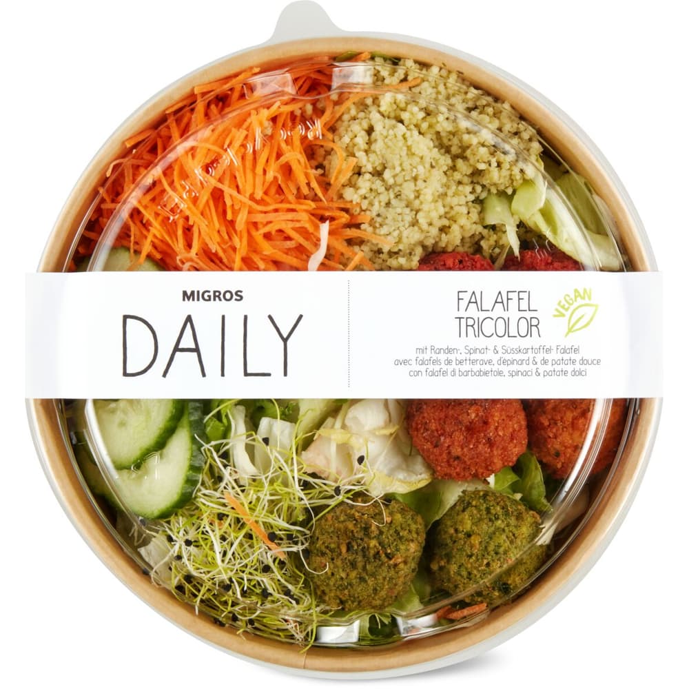Migros Daily · Migros Daily Salat Falafel • Migros