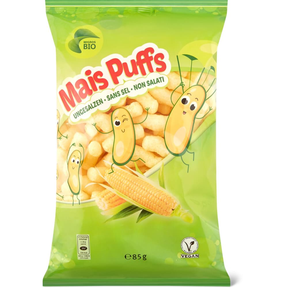 Acquista Mais Puffs · Snack di granoturco bio · non salato • Migros