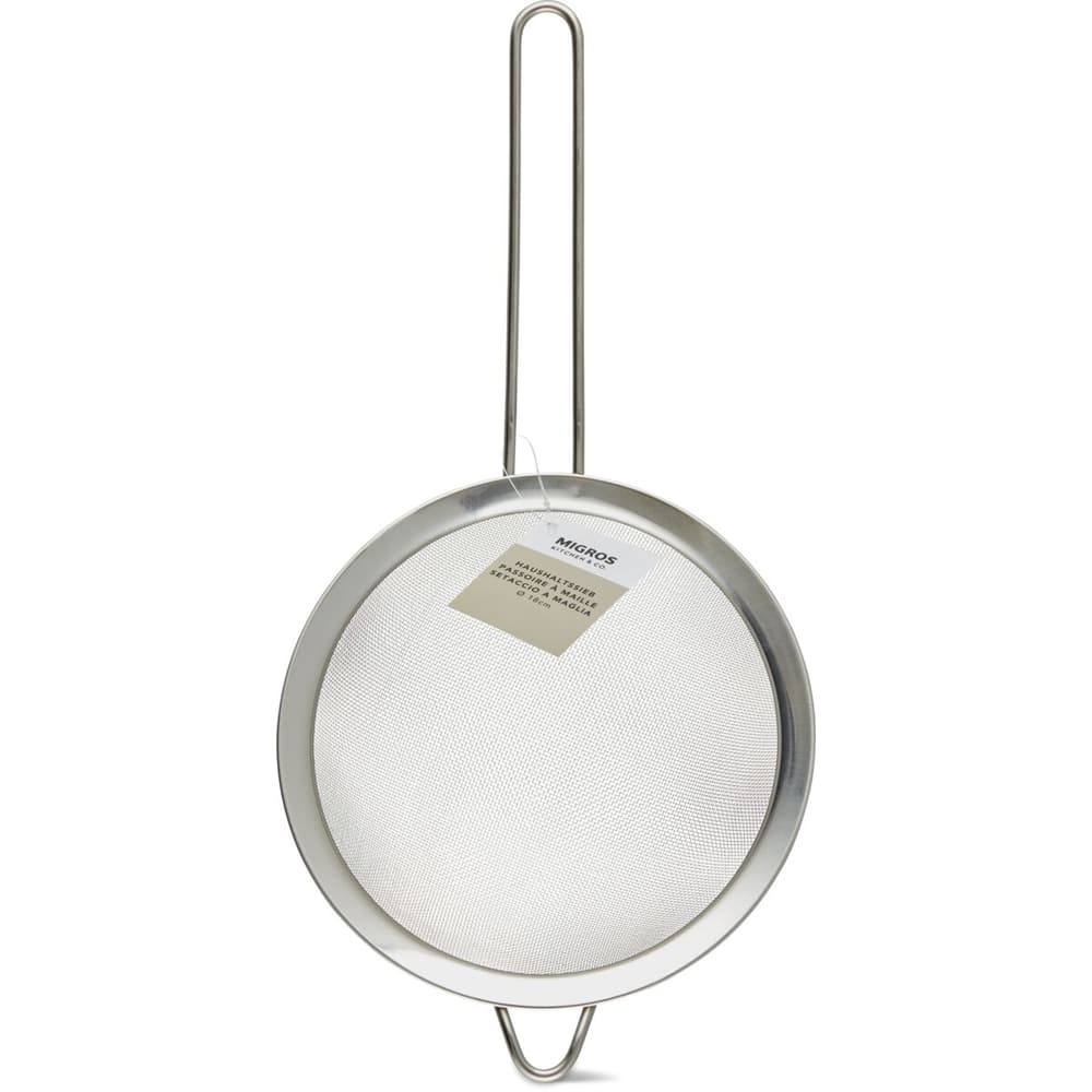 Migros Kitchen & Co. · Setaccio a maglia · Acciaio inox, Ø 18cm • Migros