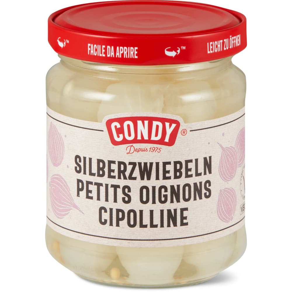 Condy · Silberzwiebeln · Fein gewürzt • Migros Online