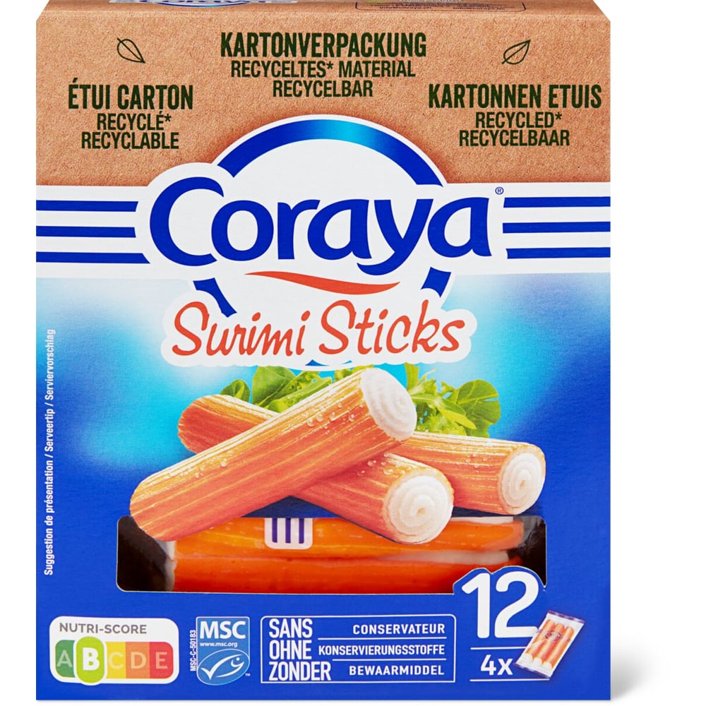 Coraya MSC · Surimi sticks • Migros Online