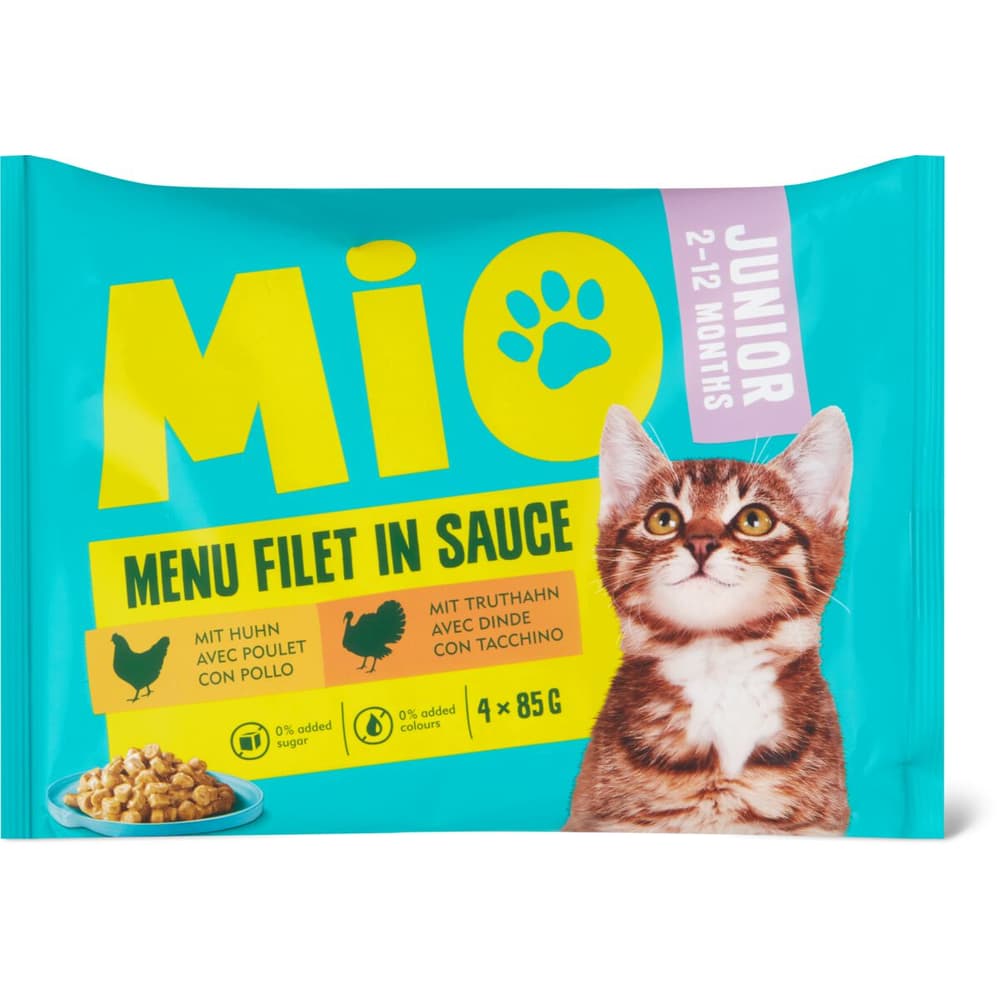 Mio Junior · sliced in sauce · chicken, turkey • Migros