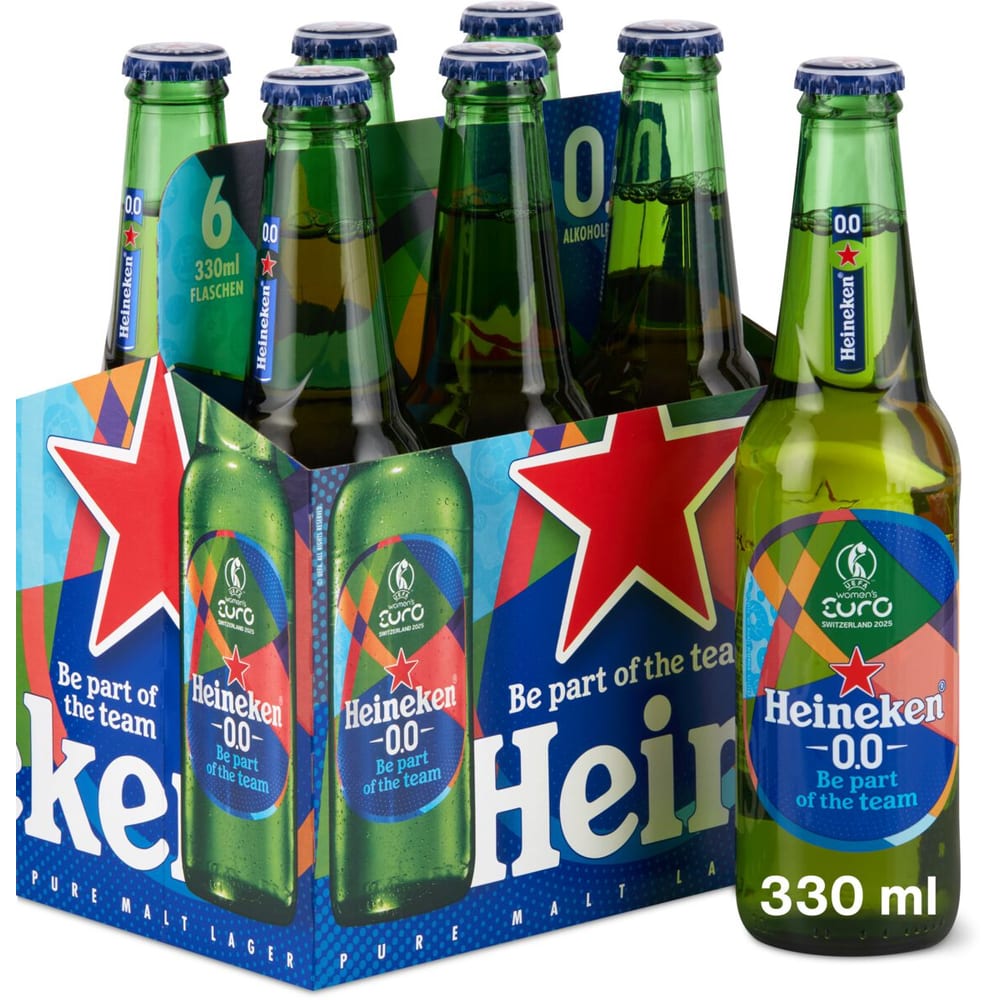Heineken 0.0% · Helles Bier · Alkoholfrei • Migros