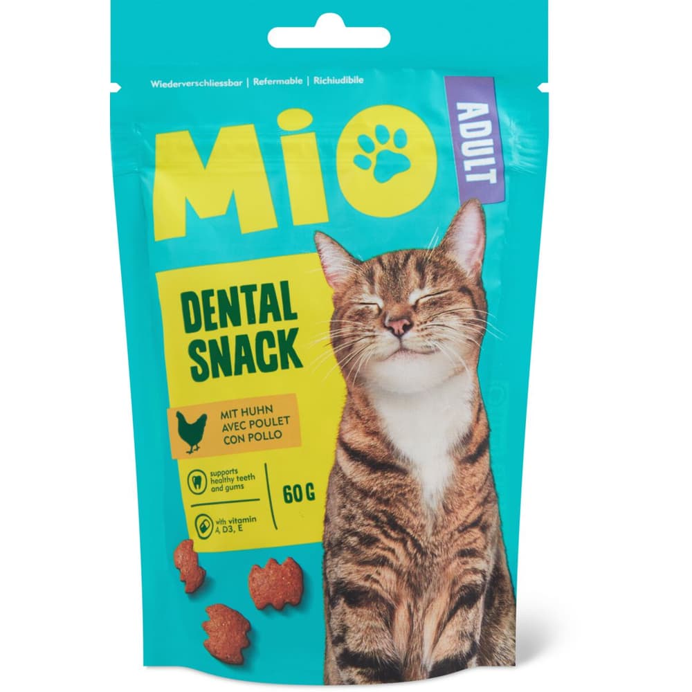 Mio · Snack for cat · chicken • Migros