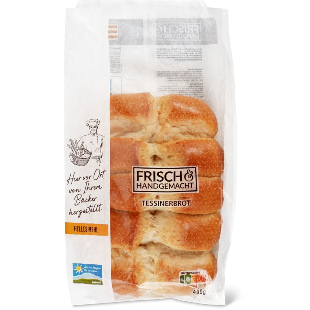 Panetteria della cas · Pane alla ticinese • Migros