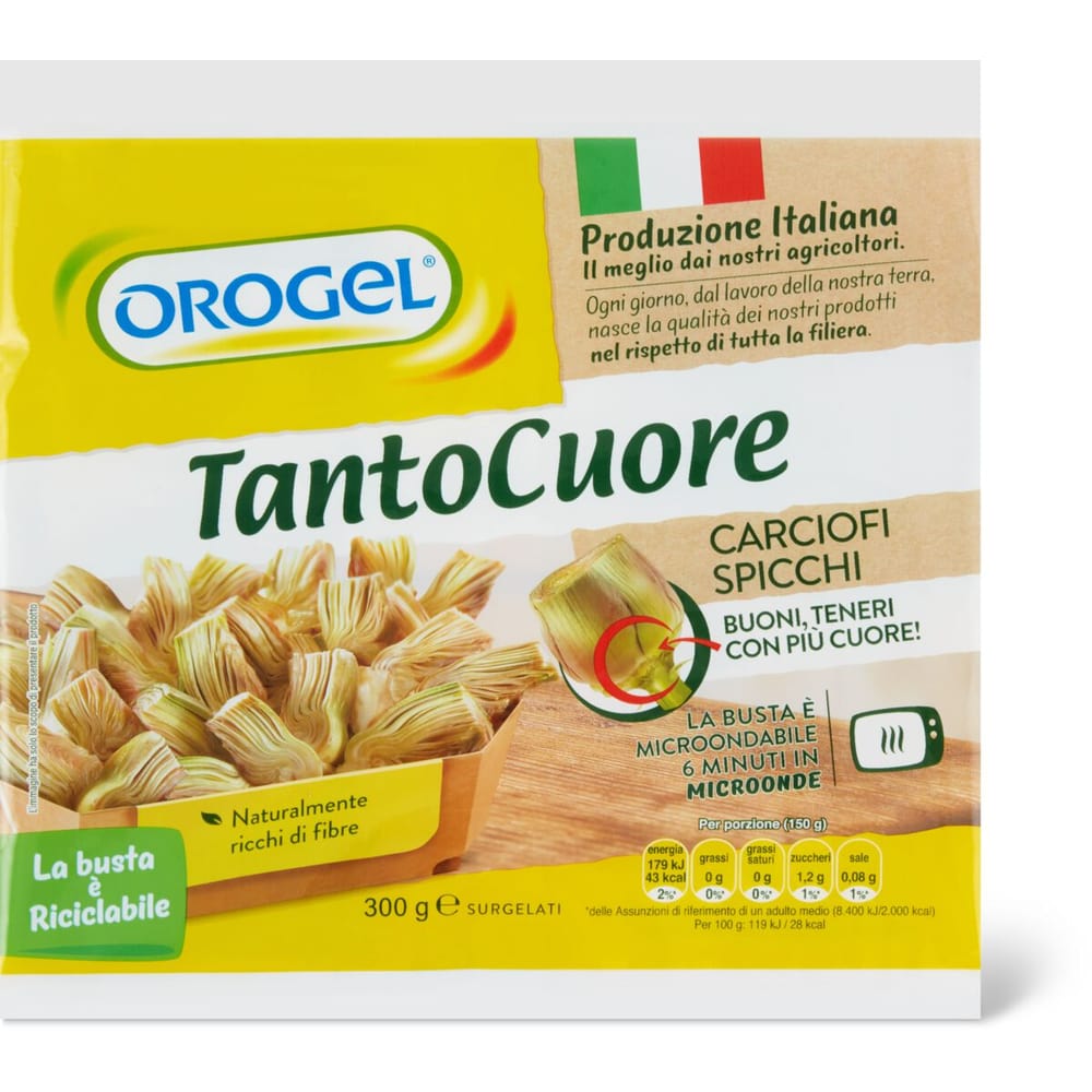 Artischokenherzen in Spalten Orogel • Migros