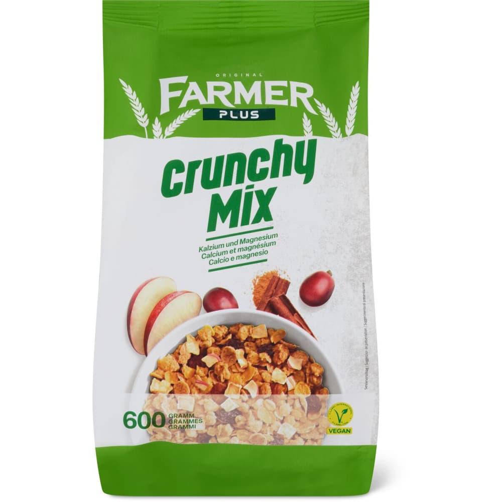 Farmer Plus · Cereal mix with fruits · Crunchy Mix • Migros Online