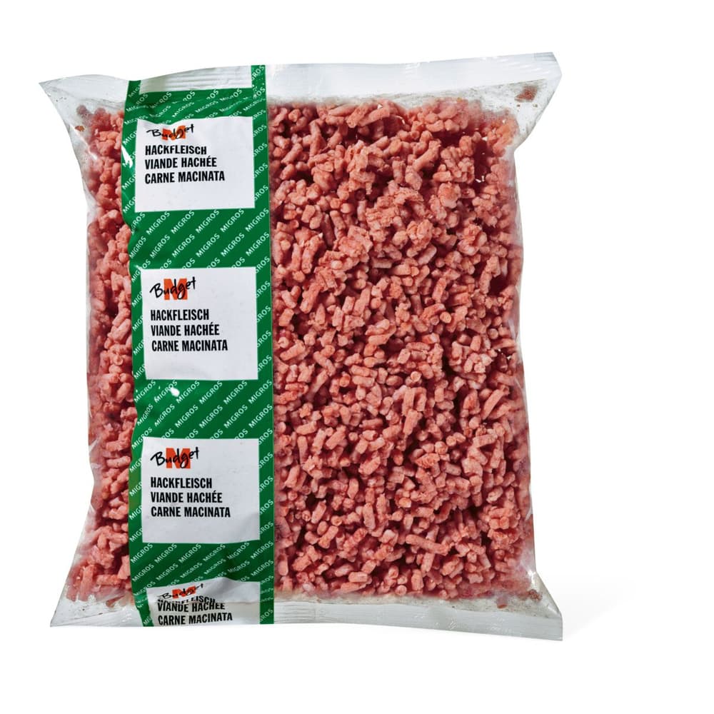 Achat M-Budget · Viande de boeuf hachée • Migros