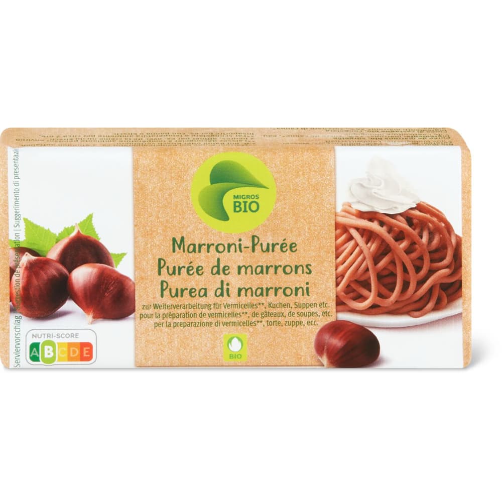 Migros Bio · Chestnut puree • Migros