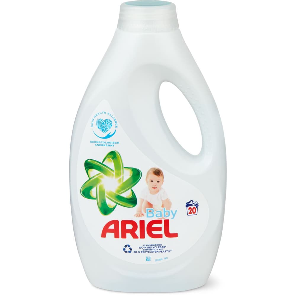 Ariel Baby · Flüssigwaschmittel für Baby · 20 Waschgänge • Migros Online