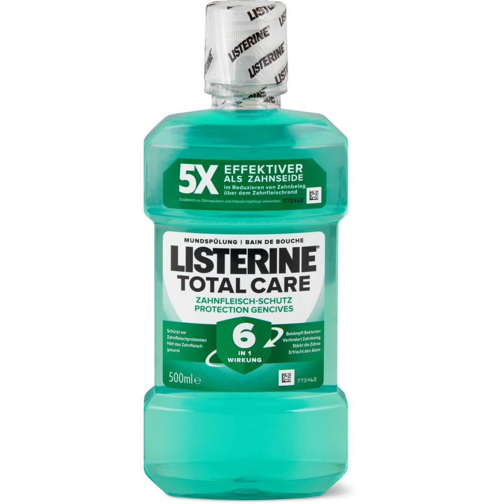Listerine · Collutorio · Total Care • Migros
