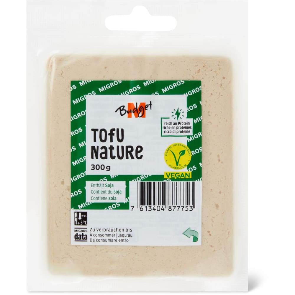M-Budget · Tofu nature • Migros