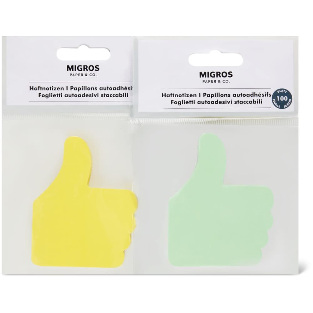 Sticky notes thumb • Migros