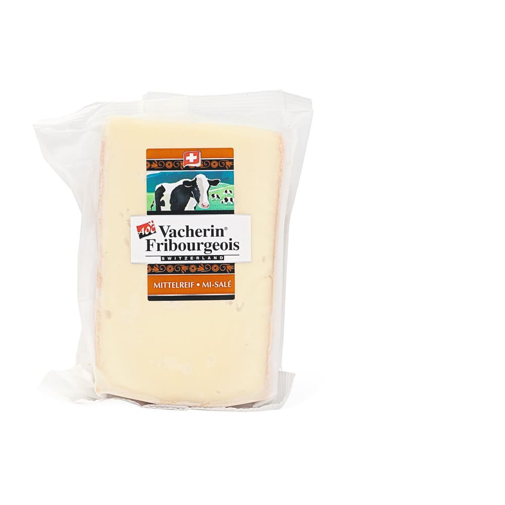 Vacherin Fribourgeois · Swiss semi-hard cheese, full-fat, made from ...