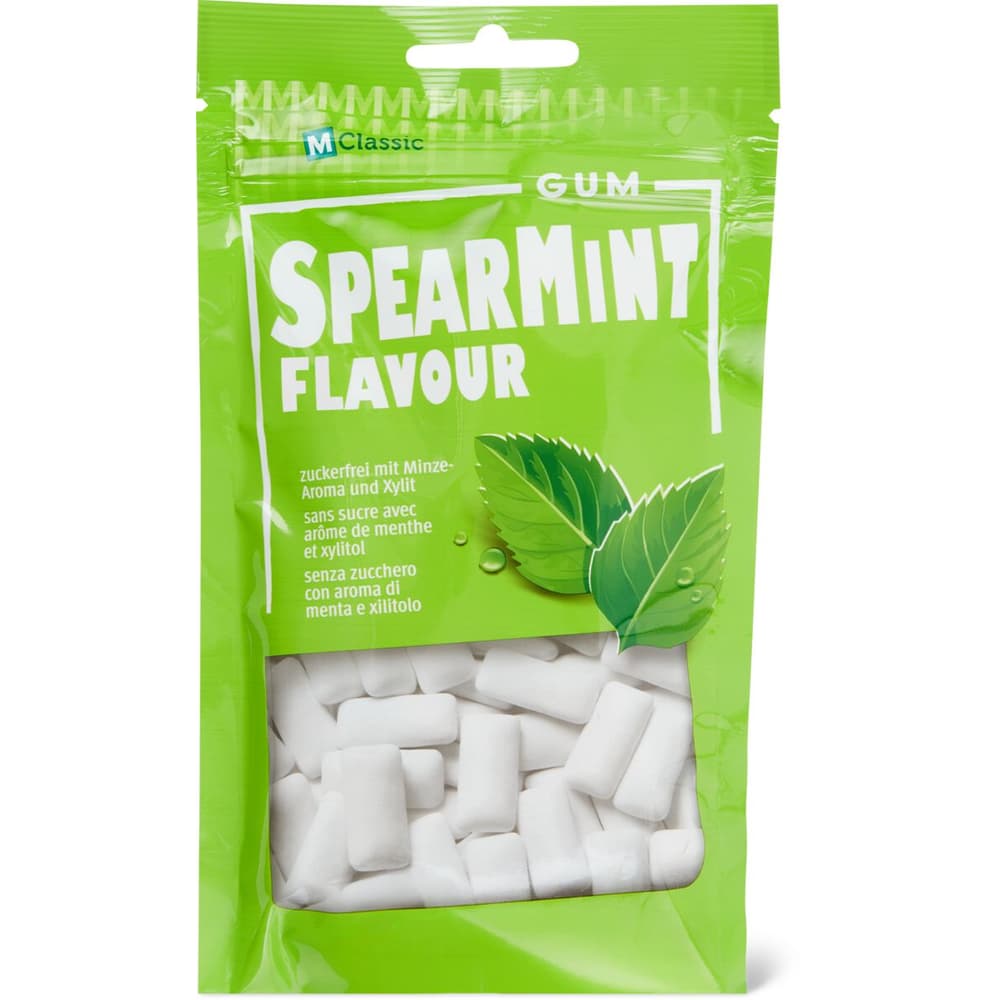 M-Classic · Chewing Gum · spearmint • Migros