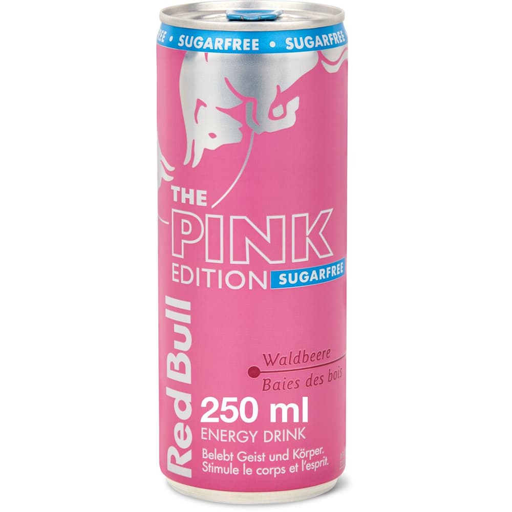 Red Bull · Energy drink · The Pink Edition - sugar free • Migros