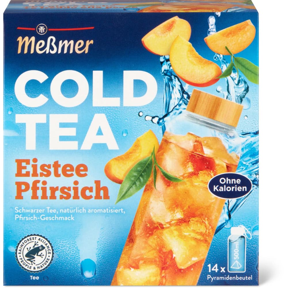 Messmer · Flavored tea · Ice tea peach • Migros