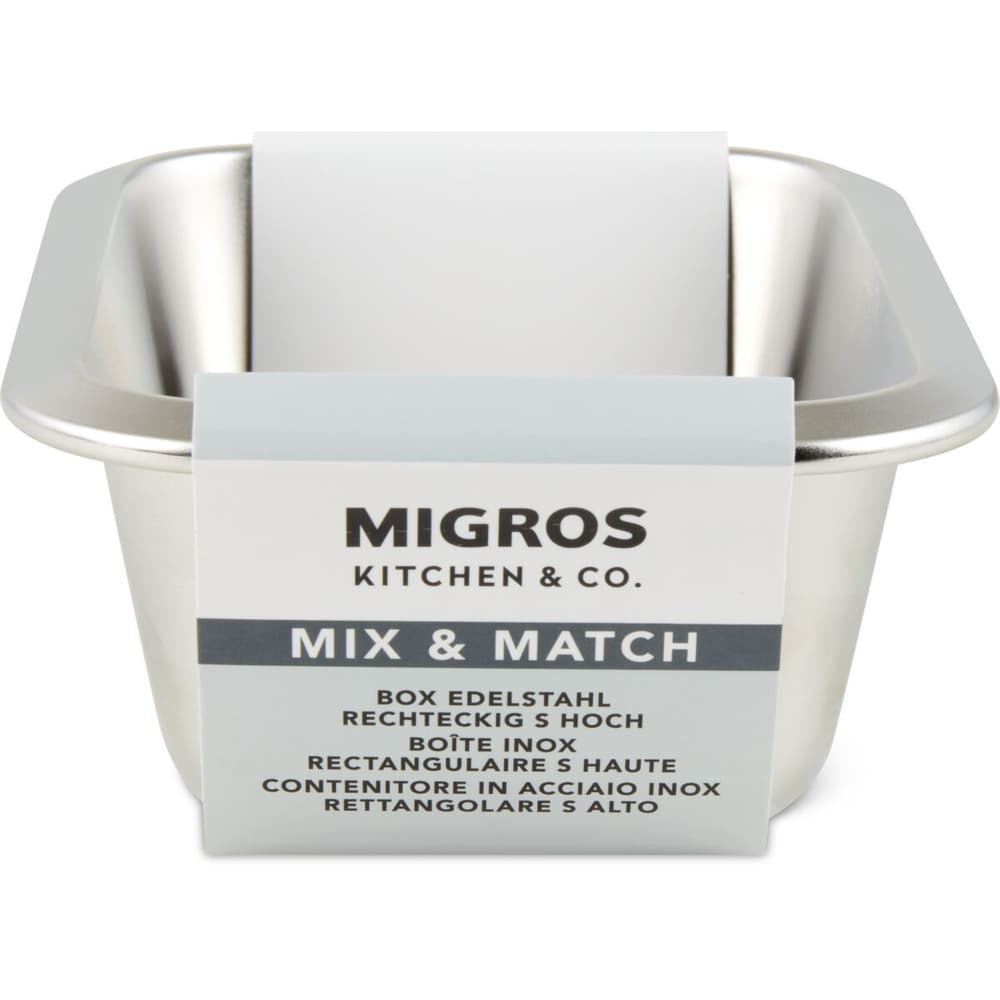 Kitchen & Co. Mix&M. Cont. inox ret 0,45L • Migros