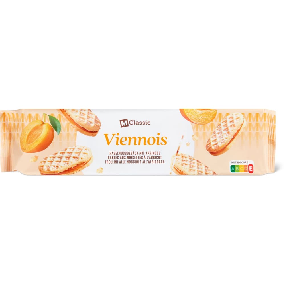 M-Classic · Biscuit viennois fourré · abricot • Migros
