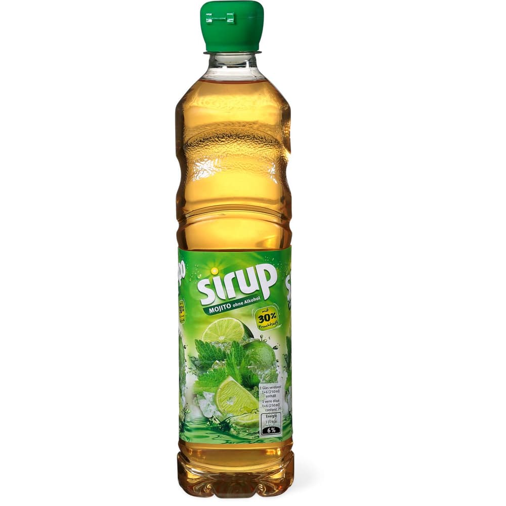 Sirup · Sirop · Mojito (sans alcool) • Migros