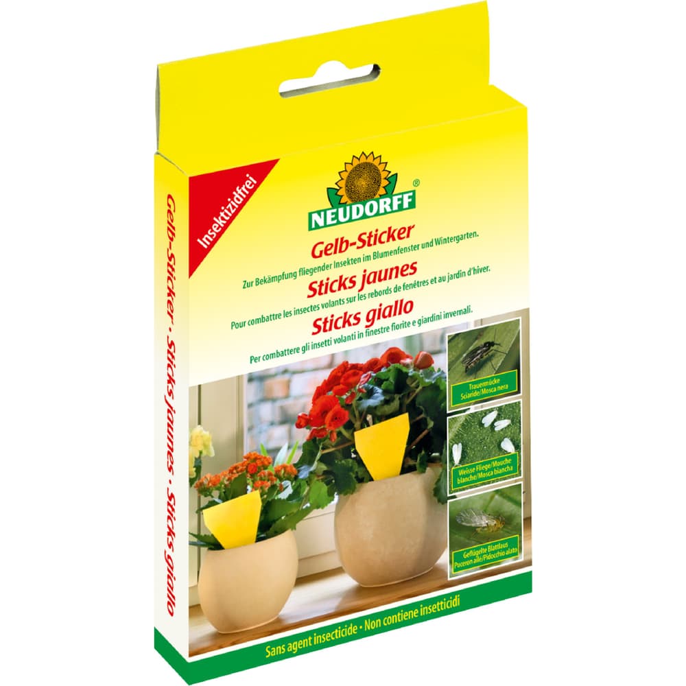 Achat Neudorff Sticks jaunes, 10 pièces Piège à insectes • Migros
