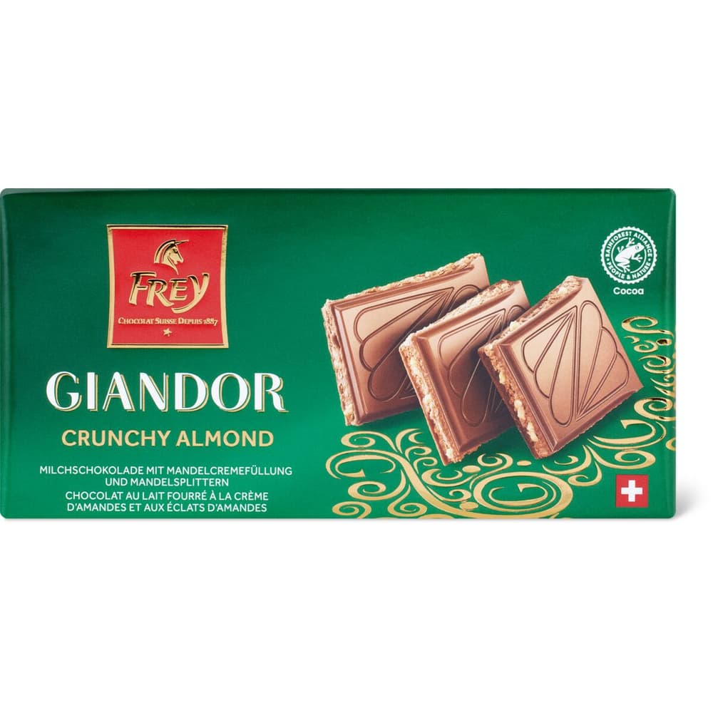 Buy Frey Giandor · Chocolate bars · milk chocolate, with almond cream ...