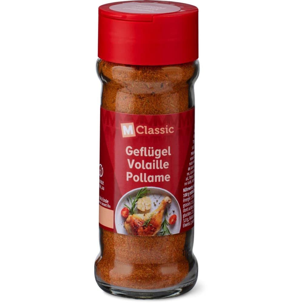M-Classic · Mélange de condiments · Volaille • Migros