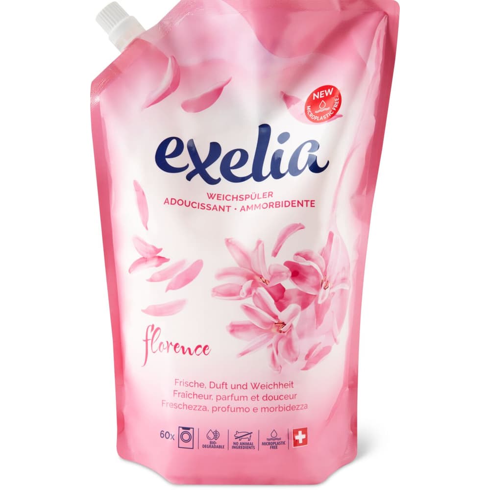 Exelia Fresh & Supersoft · Fabric softener · 60 wash cycles, Florence ...