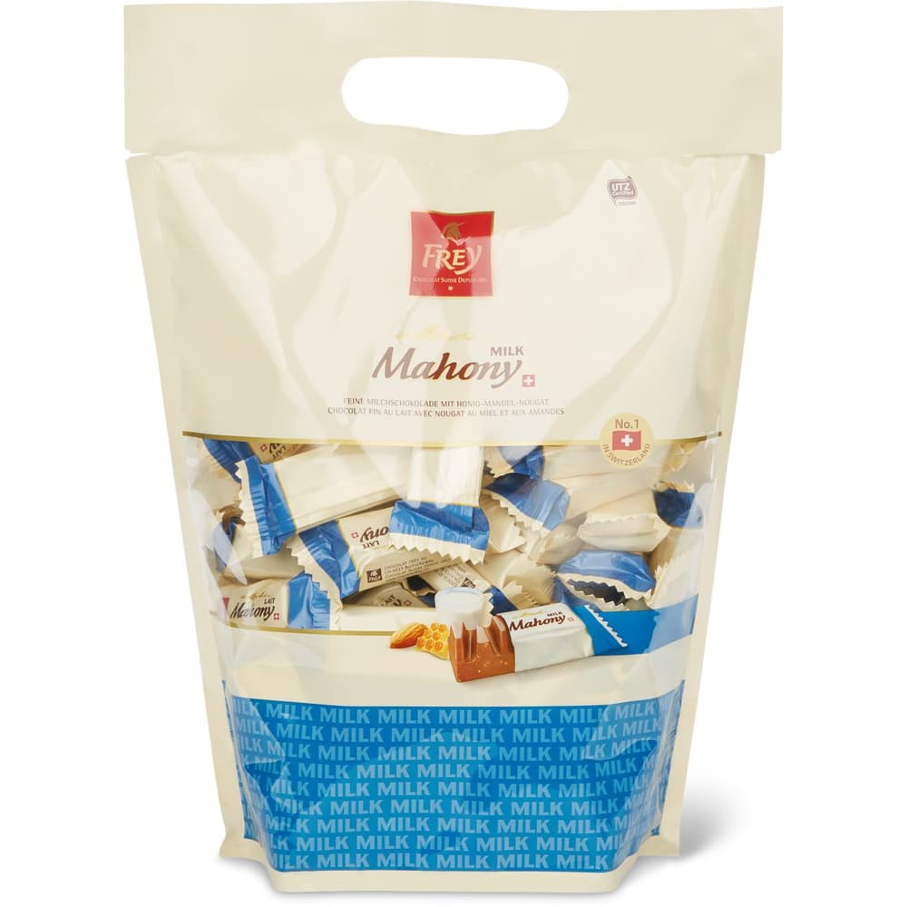Frey Mahony · Fine milk chocolate with almond and honey nougat · Mini ...