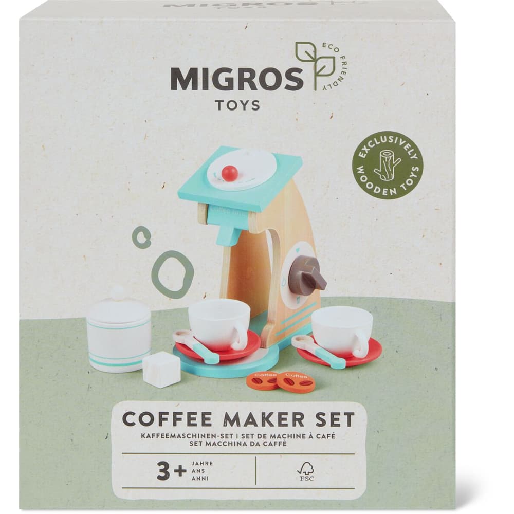 MIGROS TOYS · Coffee machine set • Migros