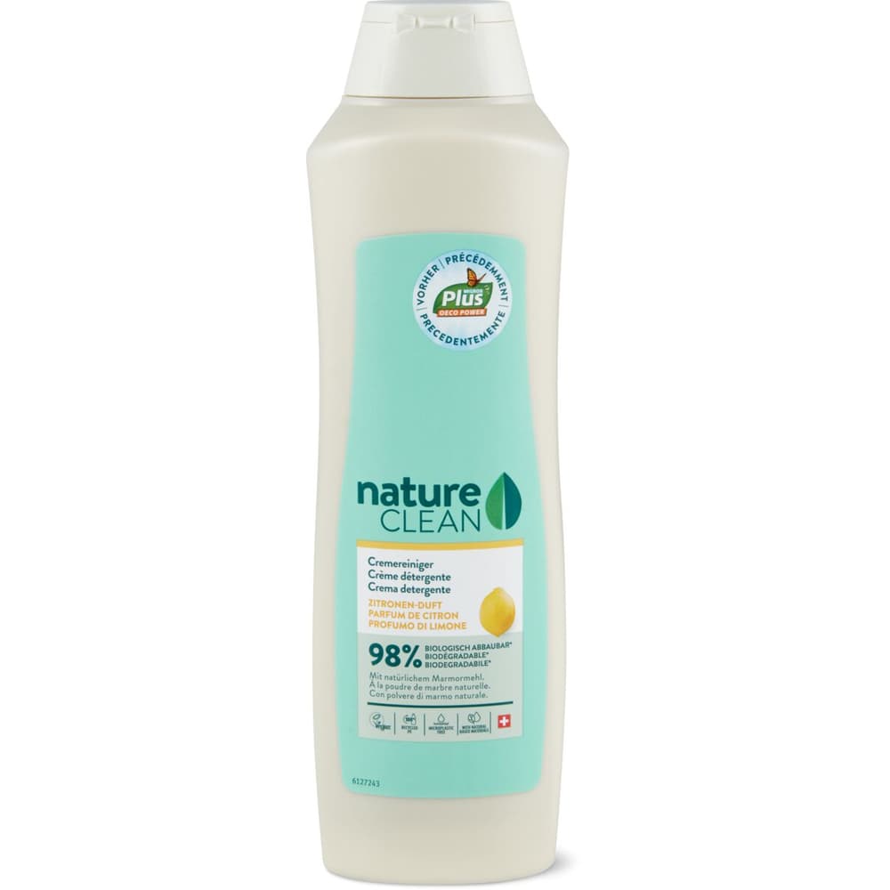 Nature Clean · Crème nettoyante multi-usages · Citron • Migros