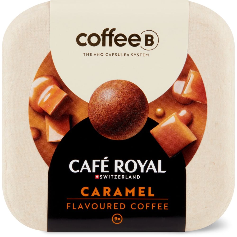 CoffeeB By Café Royal · coffee balls · caramel • Migros