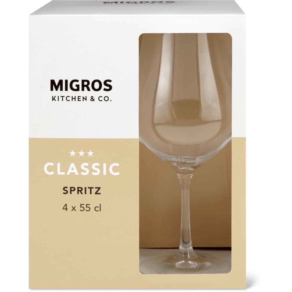 Buy MIGROS KITCHEN & CO. Classic Spritz 4 pieces, 55cl • Migros