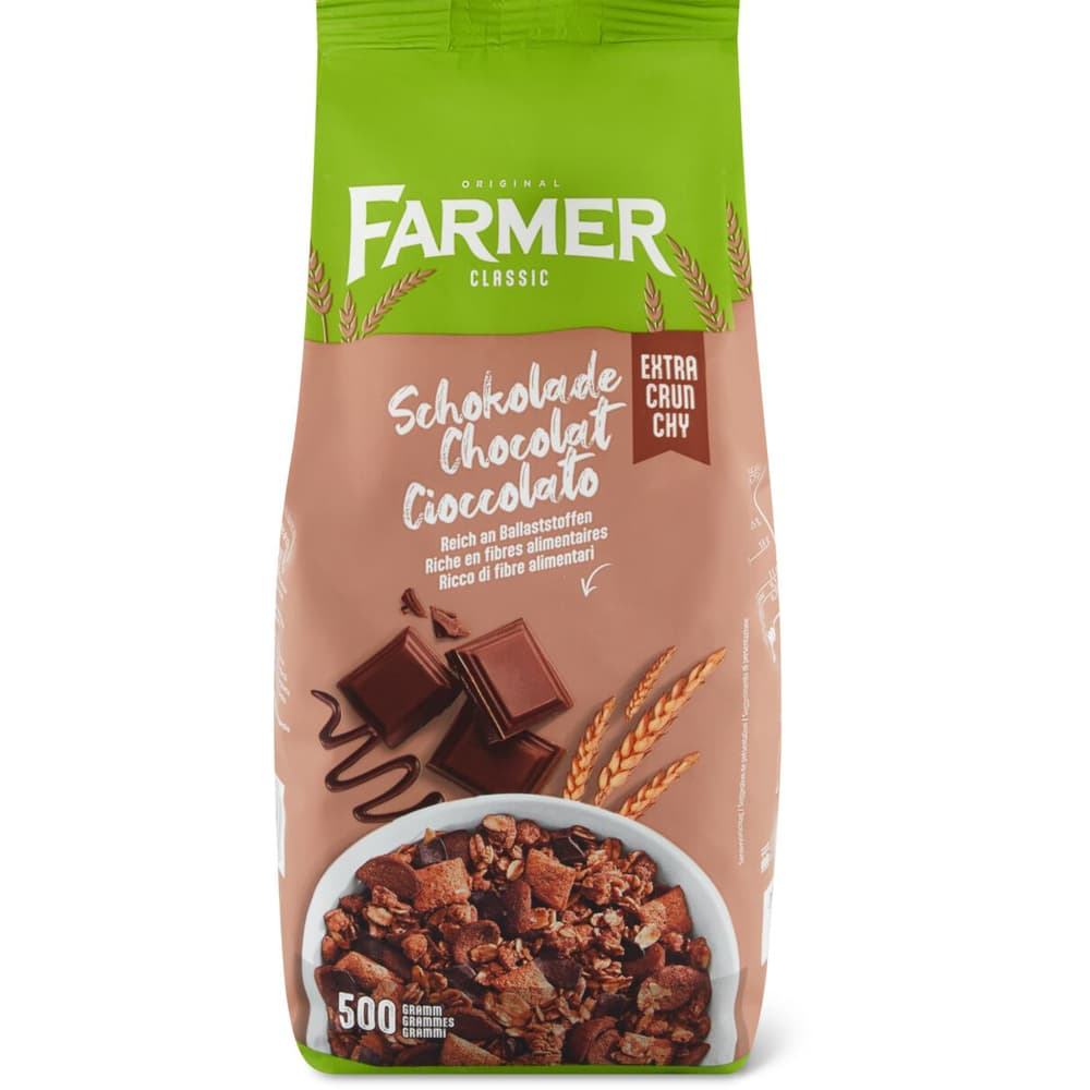 Farmer Croc · Muesli Nibbles · Chocolate • Migros Online