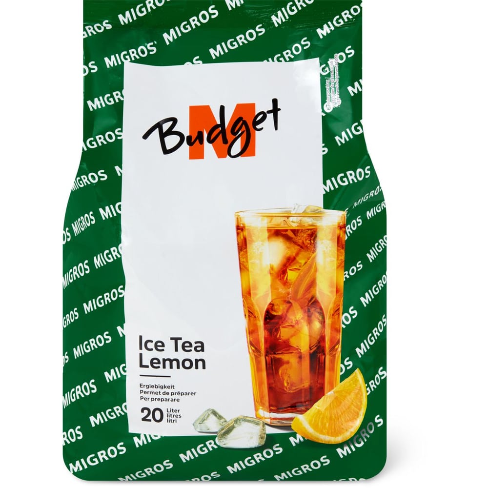 M-Budget · Instantgetränk · Ice Tea Lemon • Migros Online