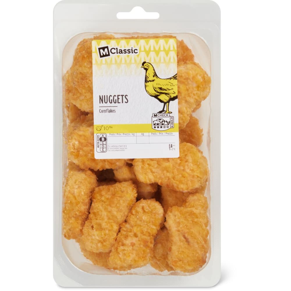 M-Classic · Chicken Nuggets · Cornflakes • Migros