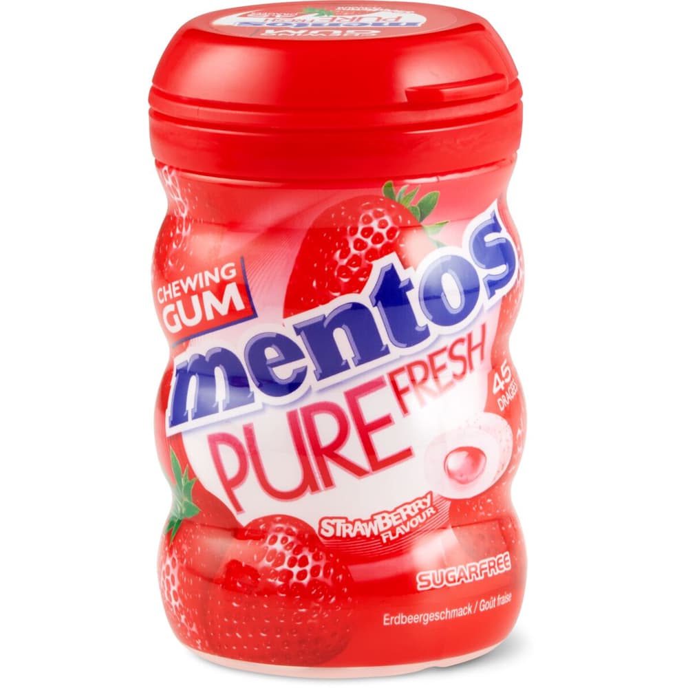 Mentos Pure Fresh Strawberry Flavour • Migros