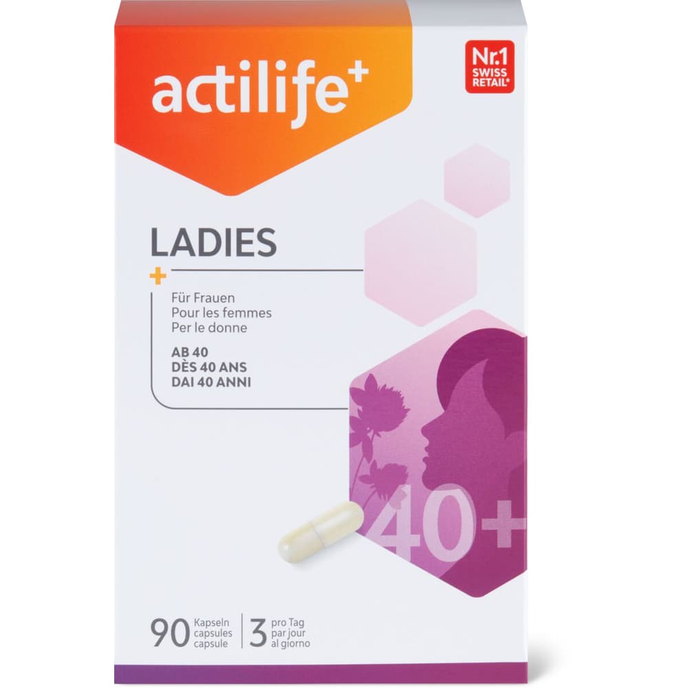 Actilife · Food supplements · Ladies • Migros